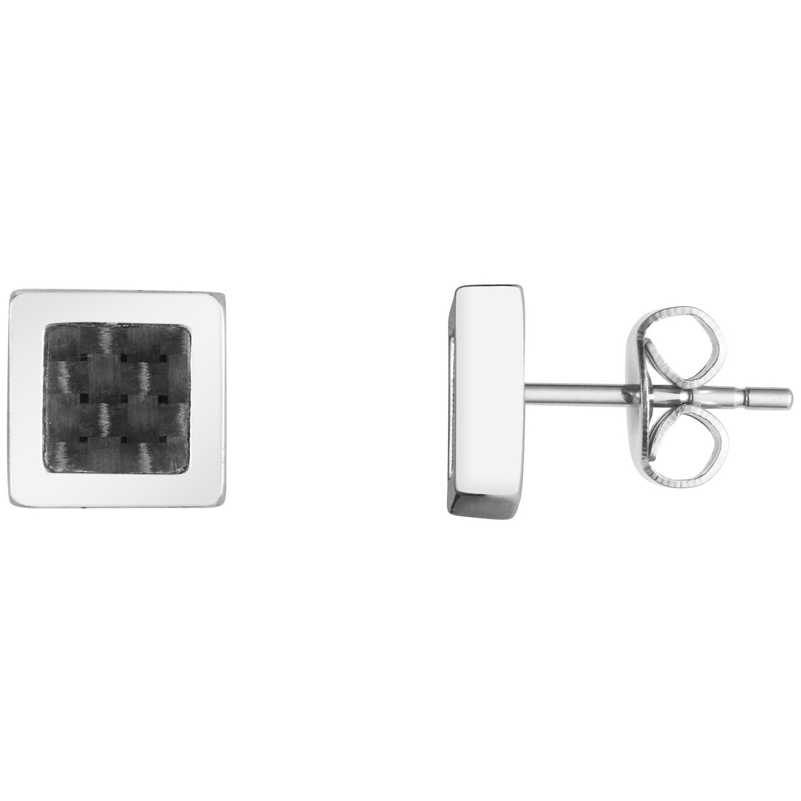 Boucles d'oreilles Homme en Acier - 87-0001-N | Hypnotic.mu