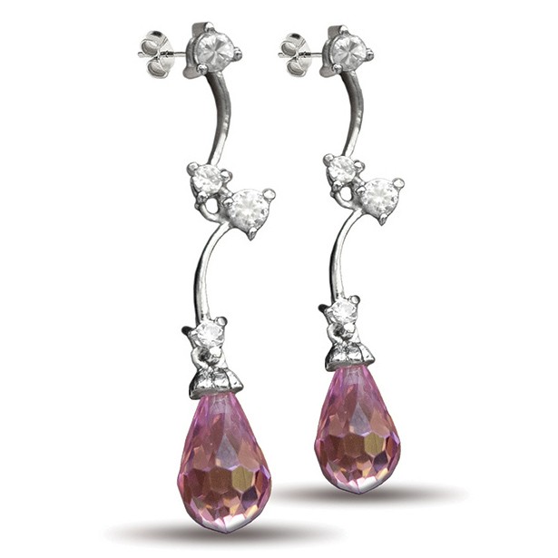 Boucles d'oreilles Femme en Argent - BOA1084AC | Hypnotic.mu