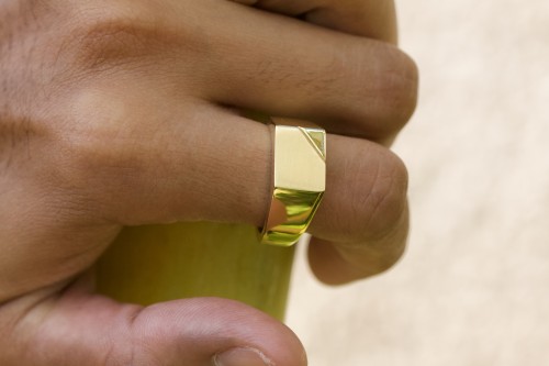 Bague Homme en Acier - 15-0350 | Hypnotic.mu